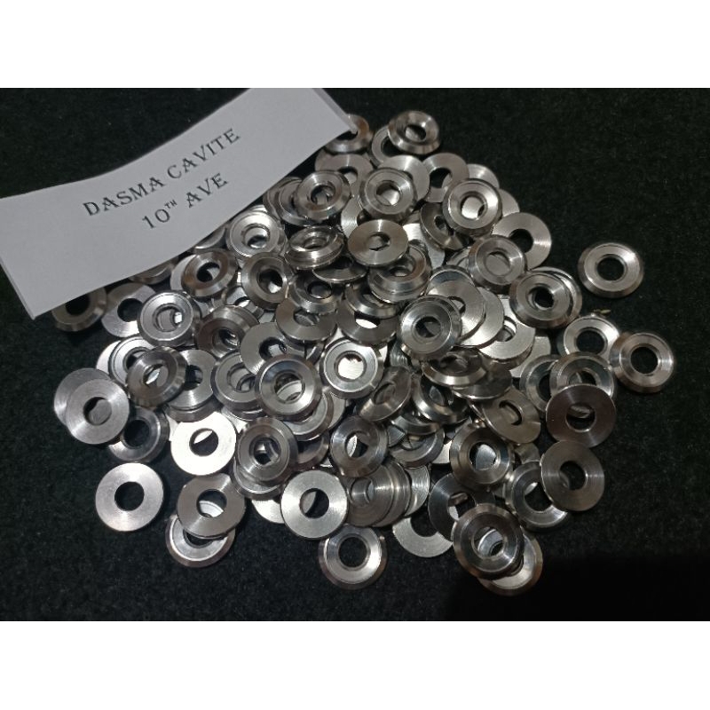 cnc washer #10 5mm 6mm cnc stainless NOT ALLOY | Shopee Philippines