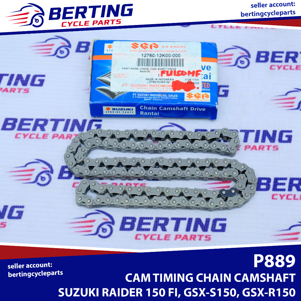 SGP CAM TIMING CHAIN Camshaft Suzuki Raider 150 FI GSX-R150 GSX-S150 ...