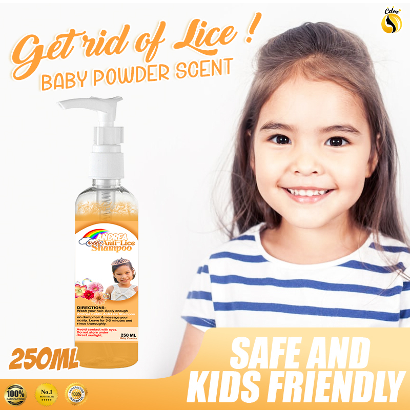 Andrea Anti-Lice Kiddie Shampoo Baby Powder 250ml ( PANG ALIS KUTO AT ...