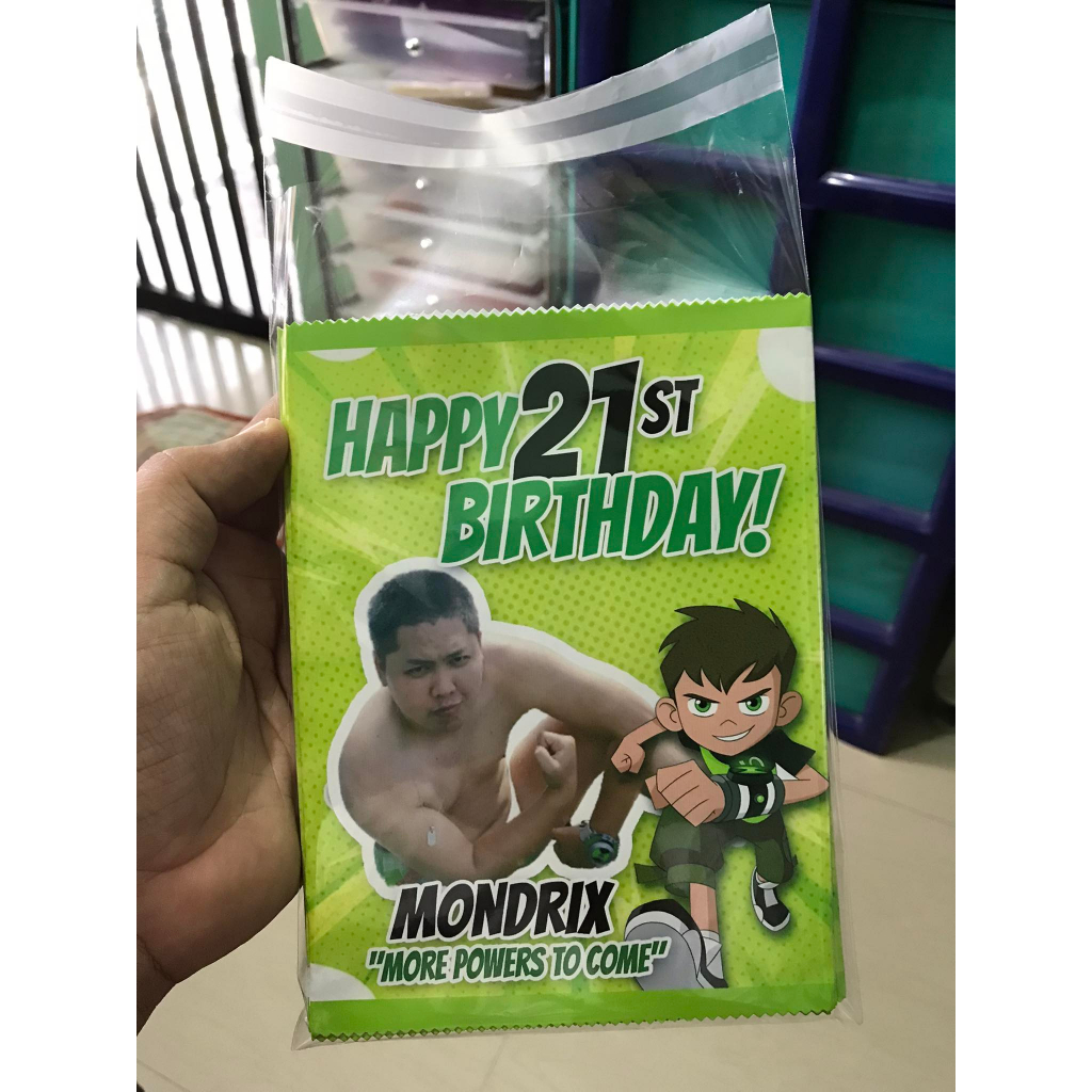 Chip bags - Ben10 character | Shopee Philippines