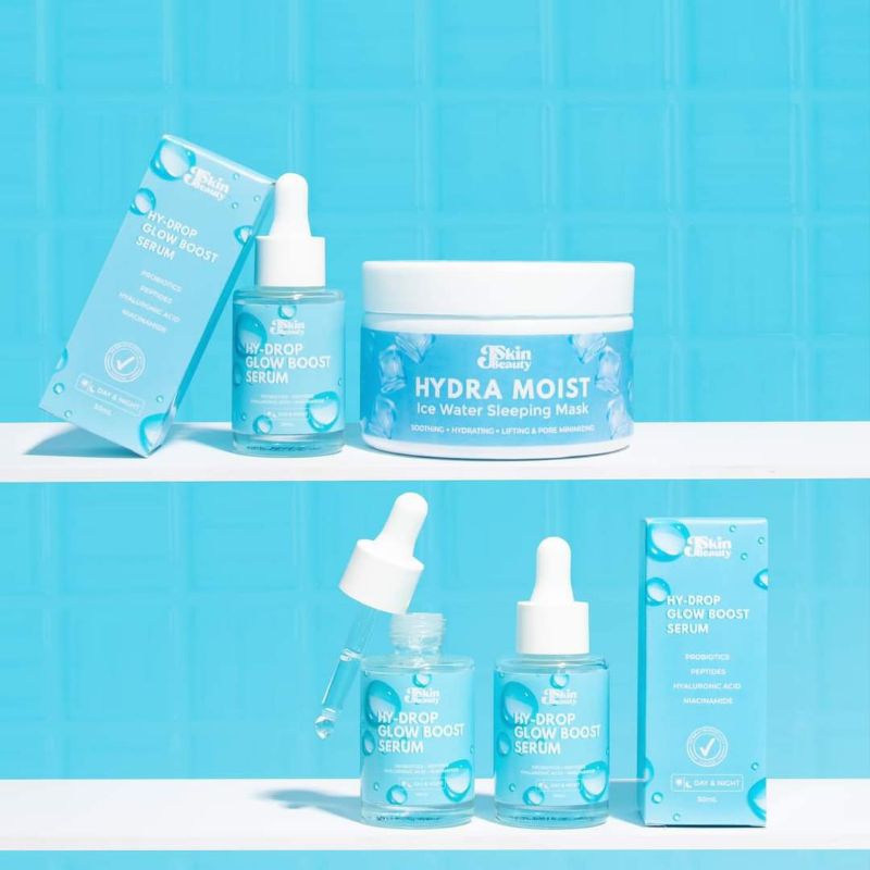 J Skin Beauty Hy-Drop Glow Boost Serum (Hydrop and Hydramoist Duo ...