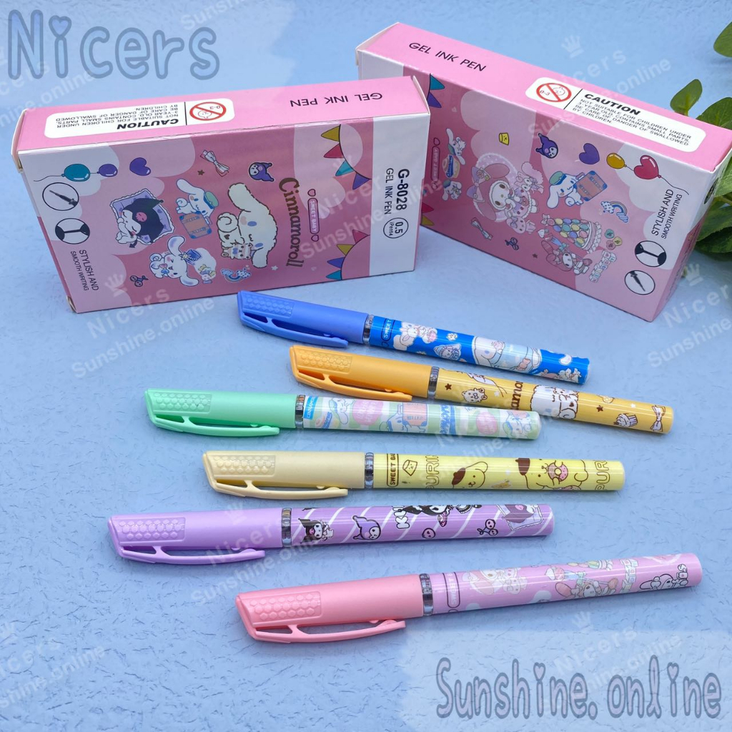 Sanrio 12pcs IPen 14 gel pen sign pen 0.5mm G-8028 | Shopee Philippines