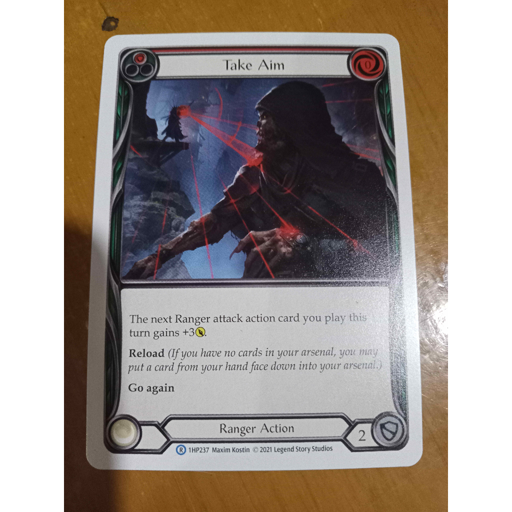 FAB Flesh and Blood TCG: Take Aim History Pack Vol 1 Ranger Action ...