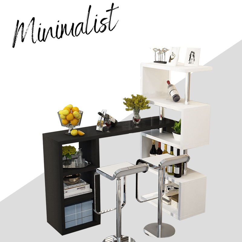 Simple bar counter rotating bar table computer table dining room ...