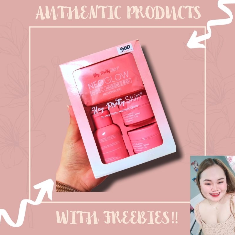 HEY PRETTY SKIN NEO GLOW & PRESTIGE GLOW | Shopee Philippines