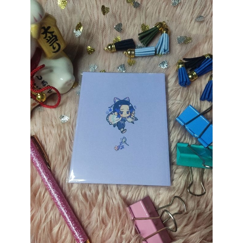 Demon Slayer | shinobu kocho | notepad | cute notepads | thick paper ...
