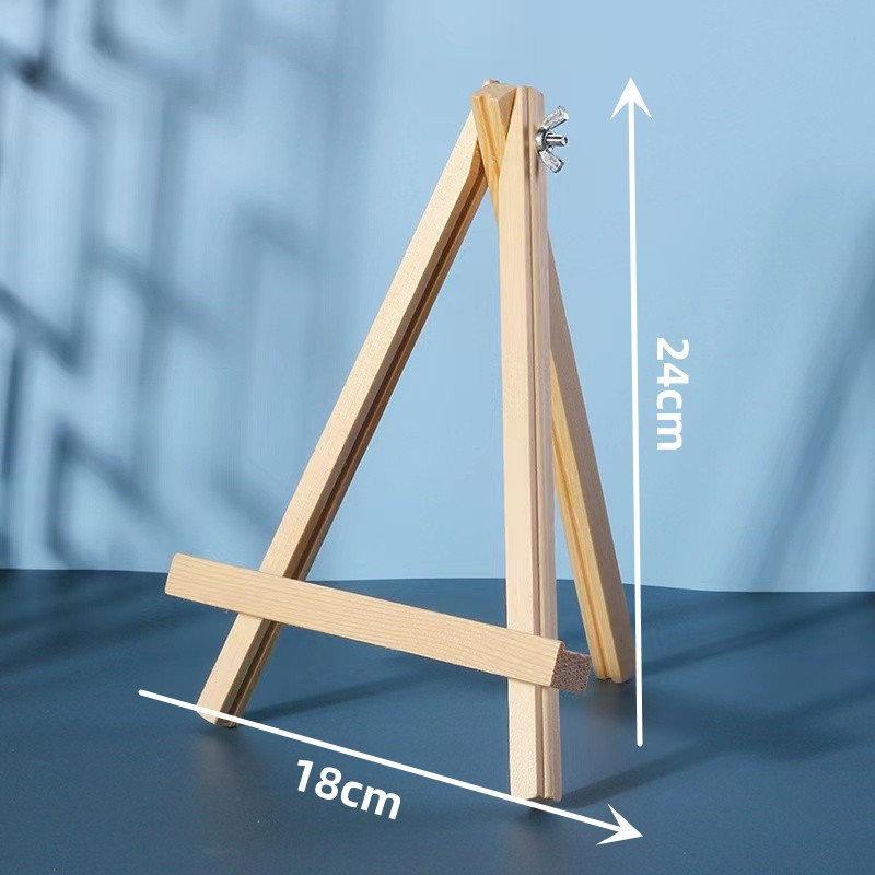 Natural Wood Mini Easel Frame Multifunctional Wooden Display Mini ...