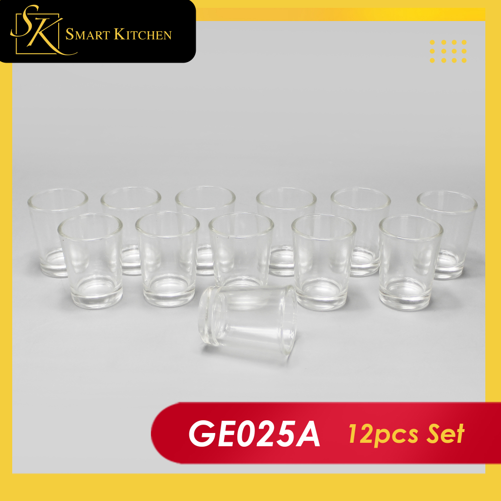 12pcs Set/Box Smart Kitchen Shot Glass For giveaways/souvenir/gift shot ...