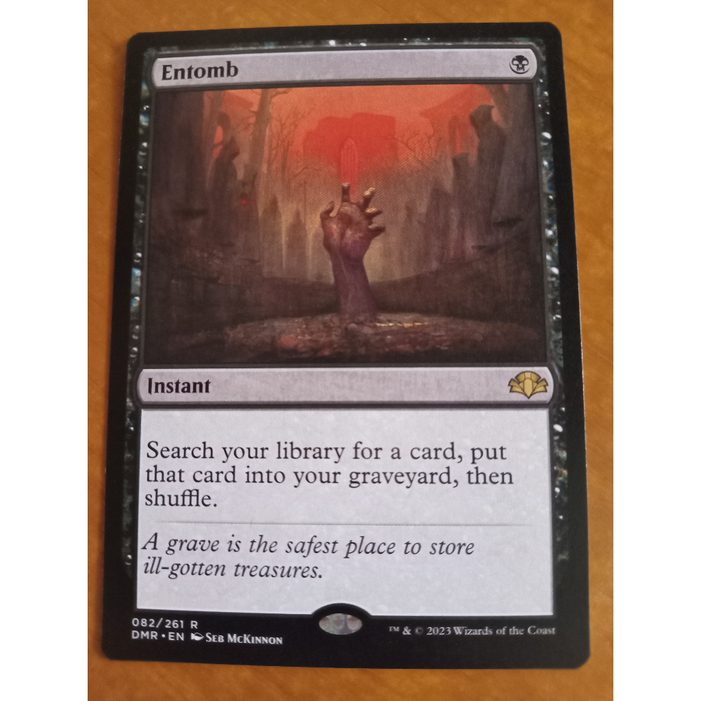 MTG Magic: the Gathering Entomb - Dominaria Remastered (DMR) #82 Rare ...