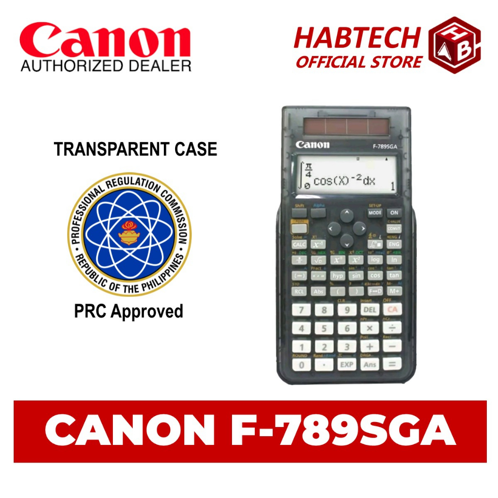 Original Genuine Canon F-789SGA Scientific Calculator 789SGA 789 SGA F-789 | Shopee Philippines