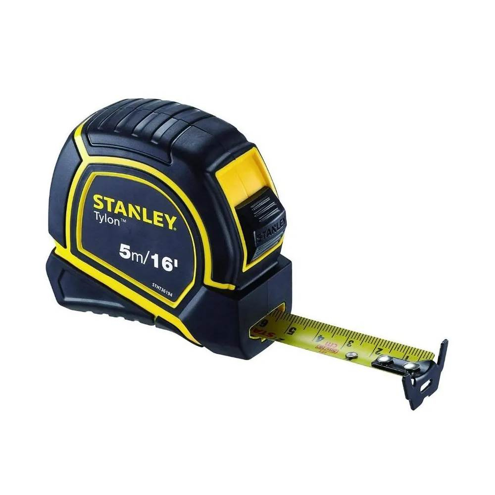 Stanley STSTHT36194 Tylon Tape Rules 5M/16' X 19mm Metric/Imperial ...