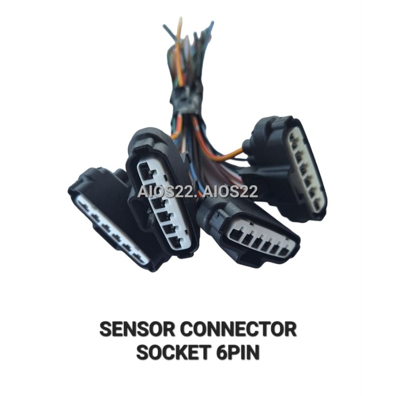SENSOR CONNECTOR SOCKET 6PIN HEAVY DUTY | Shopee Philippines