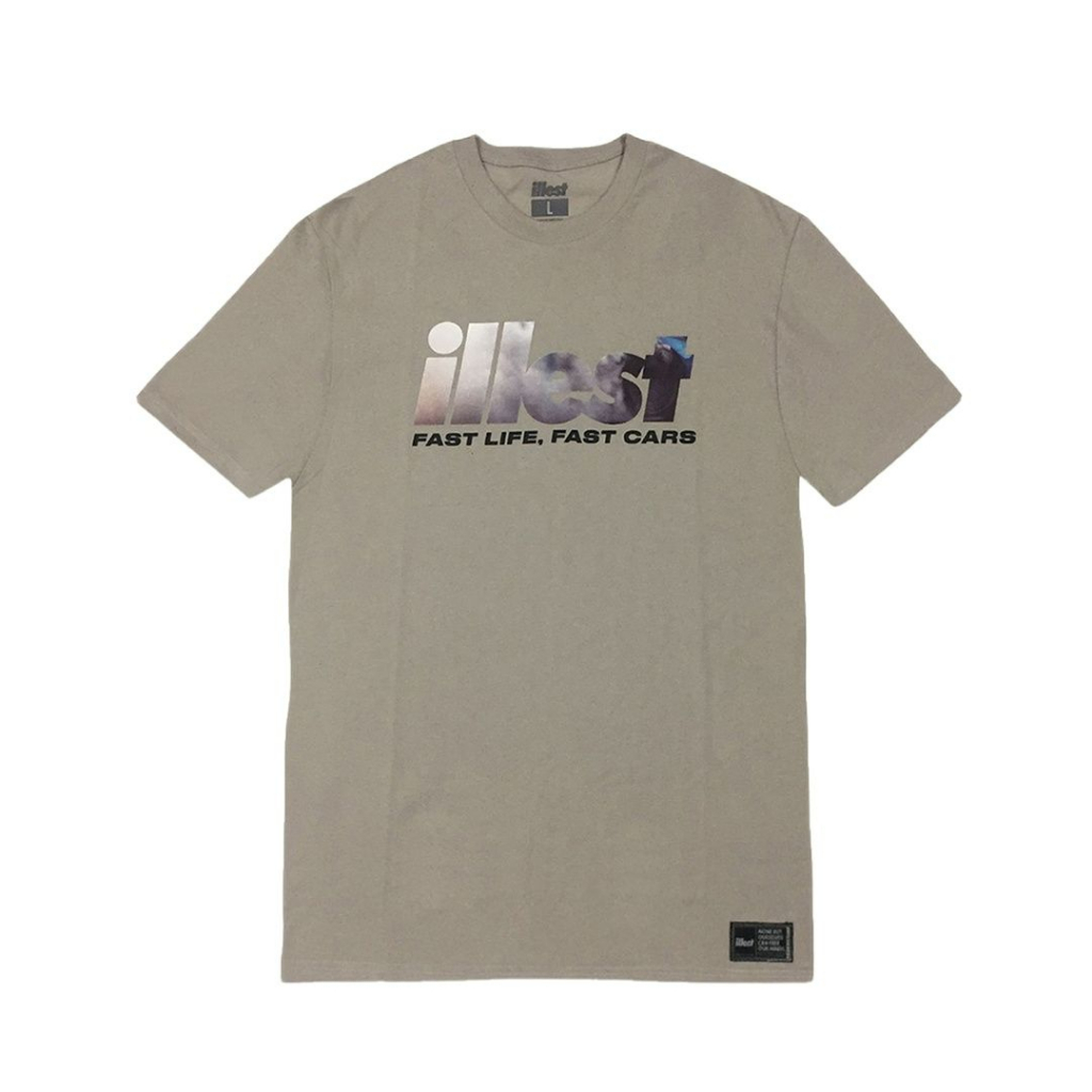 Illest Fast Life Short Sleeves Tee - Natural | Shopee Philippines