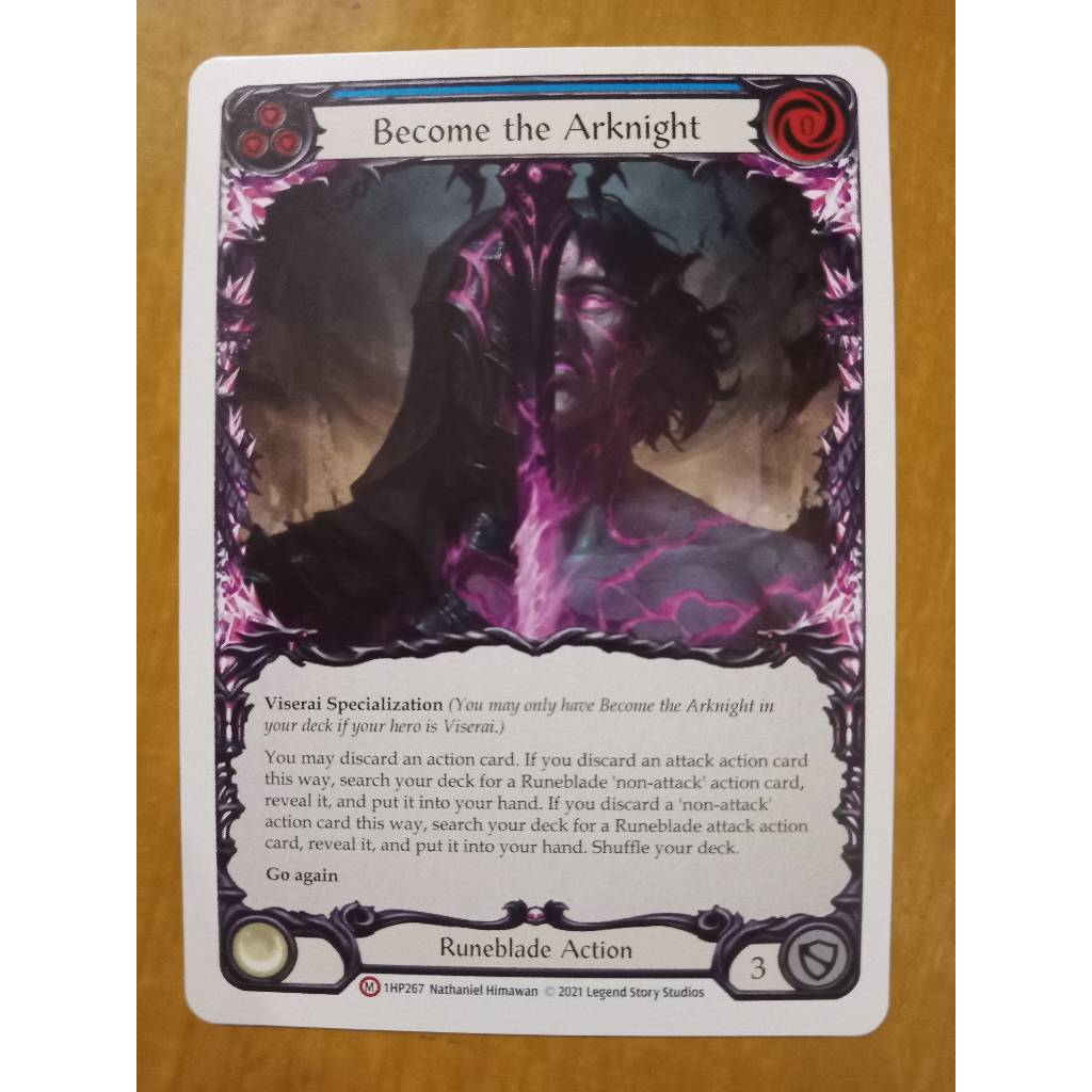 FAB Flesh and Blood TCG: Become the Arknight History Pack Vol 1 ...