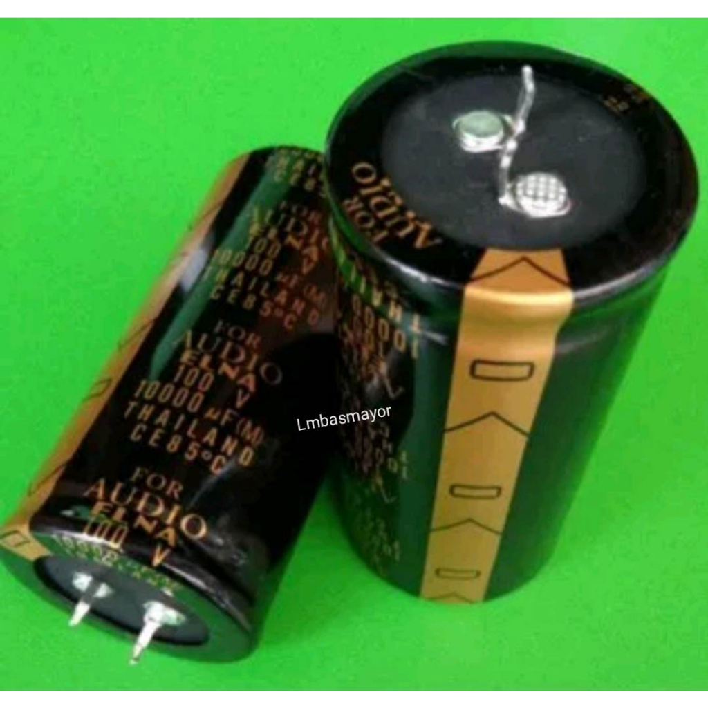 A-10 1pc 10,000UF 100V / 1pc 15,000UF 100V ELNA AUDIO ELECTROLYTIC CAPACITOR | Shopee Philippines