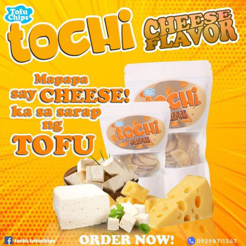 Tofu Chips CHEESE Flavor ( TOCHI ) | Shopee Philippines