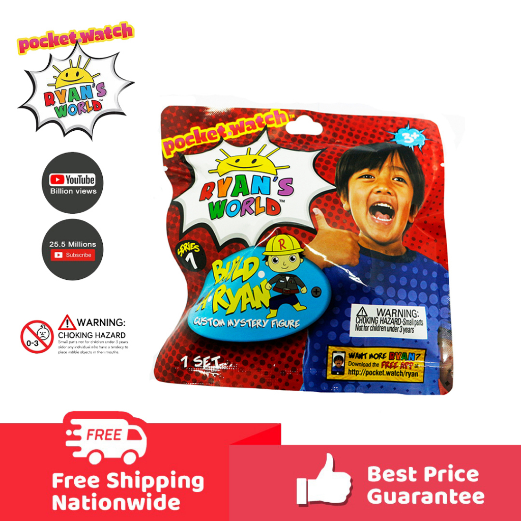 Ryan's World 726 Build a Ryan Custom Mystery Figure | Shopee Philippines