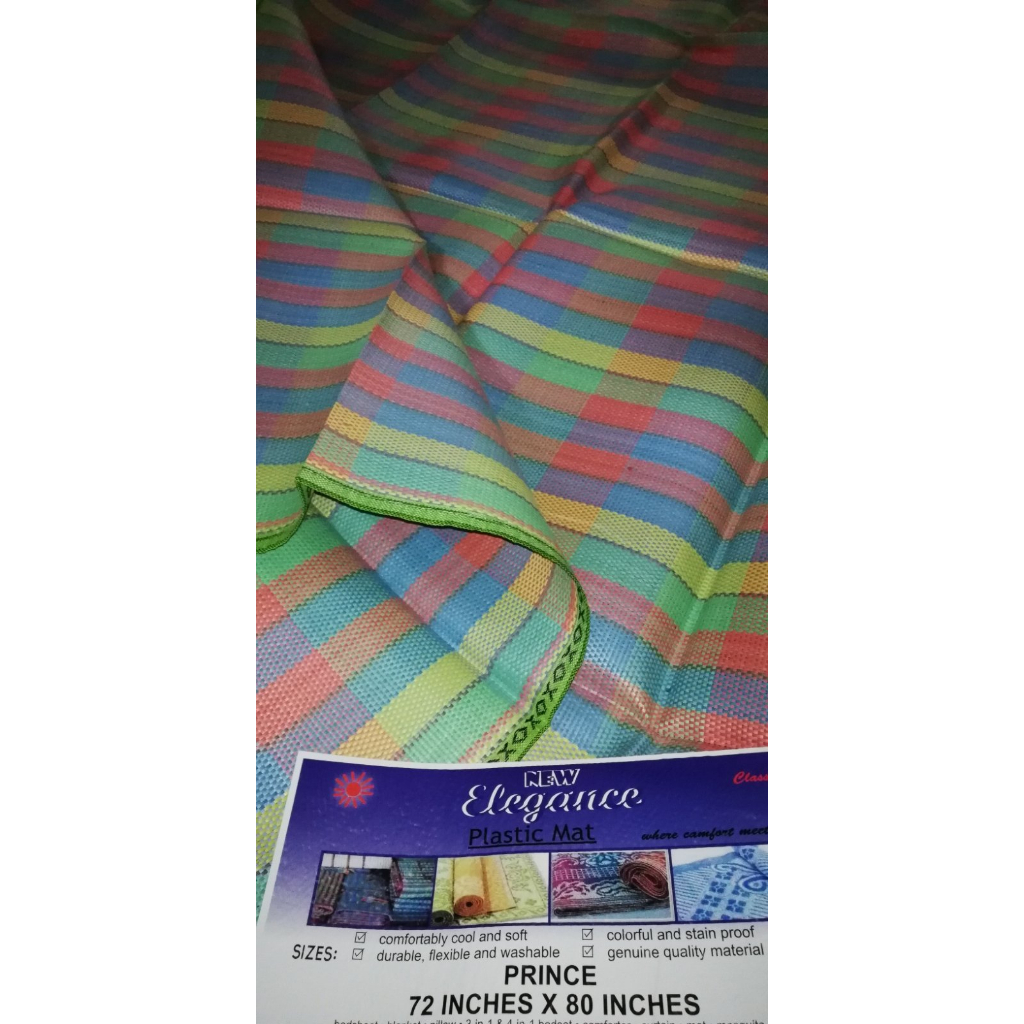 Plastic Mat or Banig - Durable, Flexible and Washable | Shopee Philippines
