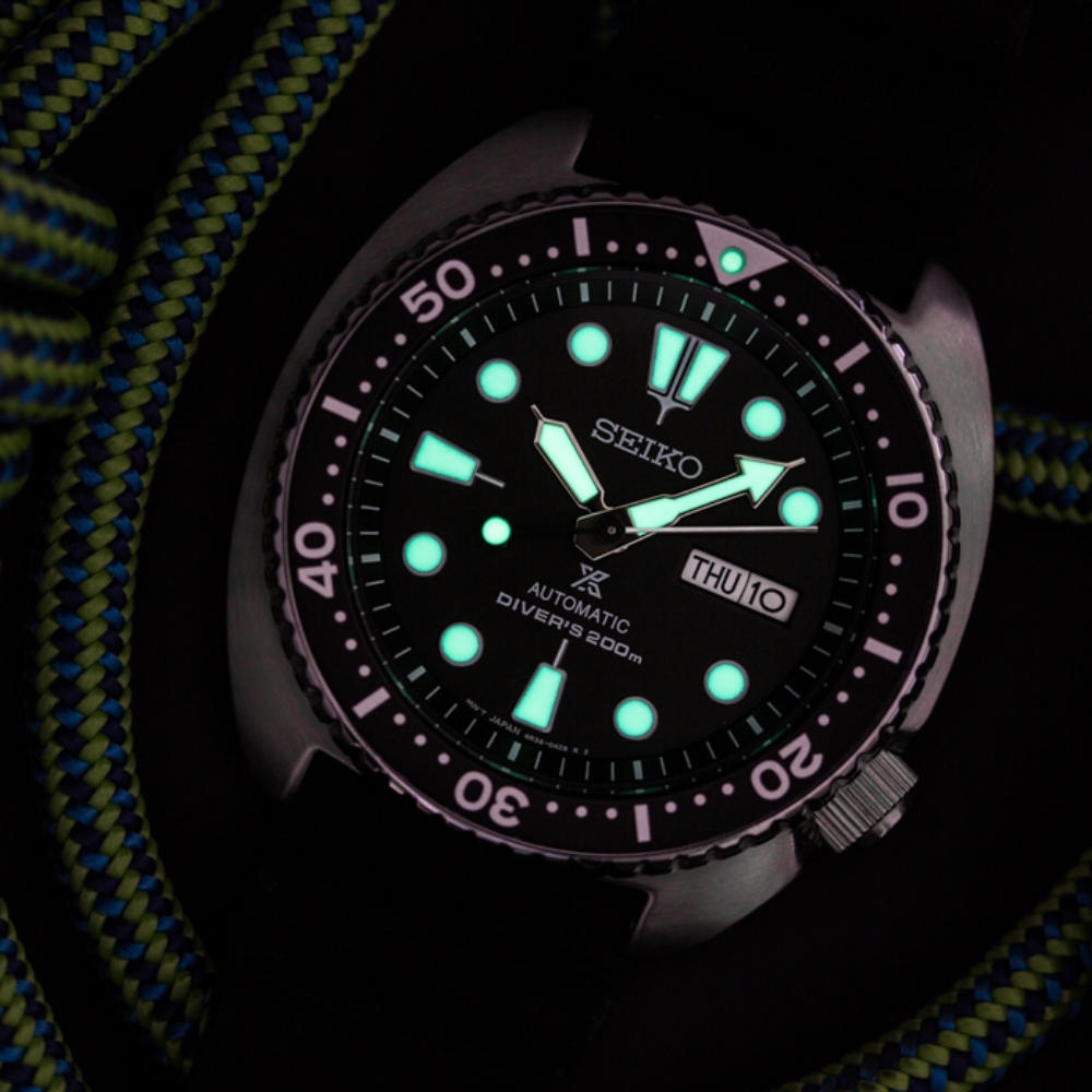 Seiko Divers Tricolor Luminous Automatic Hand Movement Day&Date Black ...