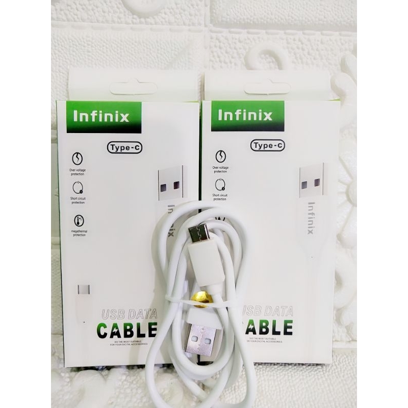 infinix 100% fast charge usb data cable type-c | Shopee Philippines