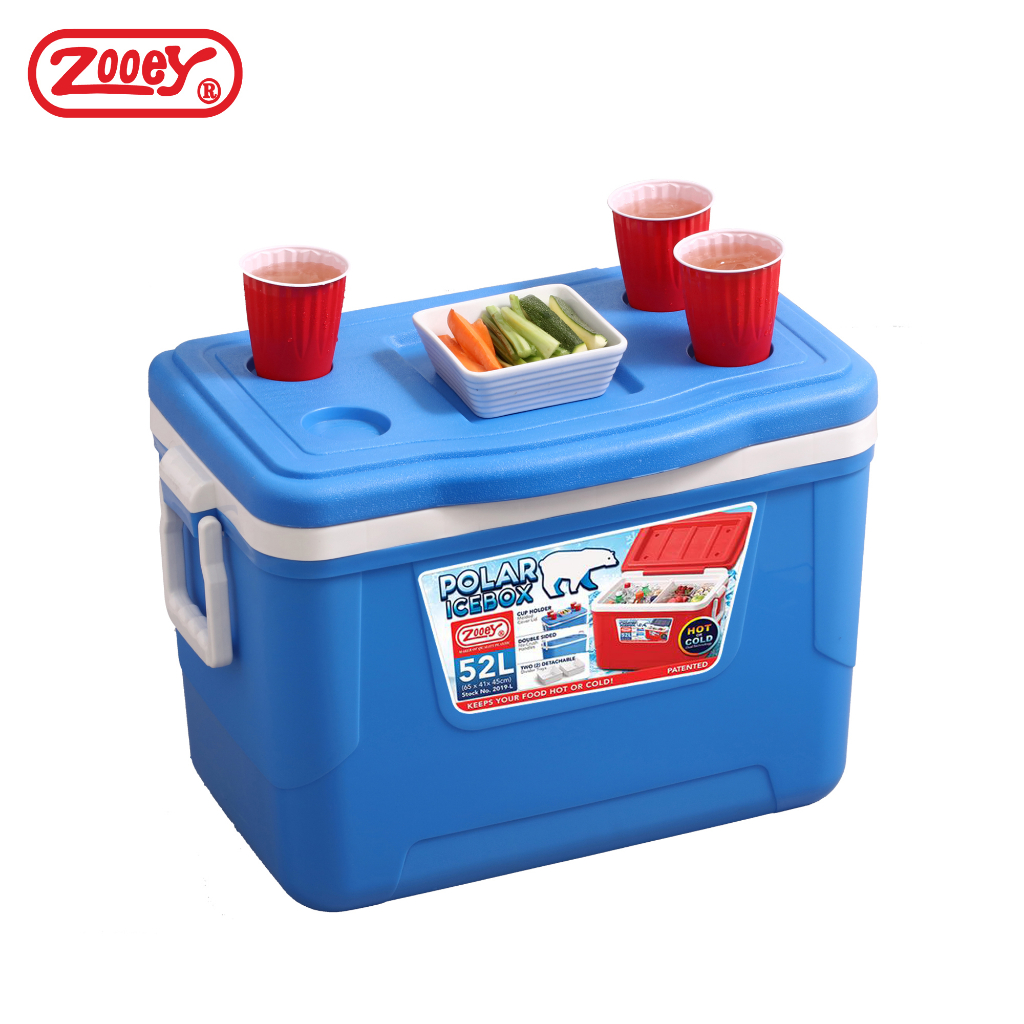Zooey Polar Ice Box/Ice Cooler 52 Liters Stock No. 2019-L | Shopee ...