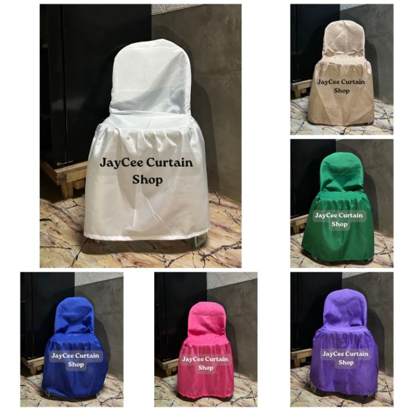 JC Curtain Shop | Chair Monoblock Cover for Catering Services Made in ...