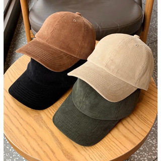 RAINBOWCO Corduroy Korean Baseball Cap Unisex Fashion Cap For Men And ...