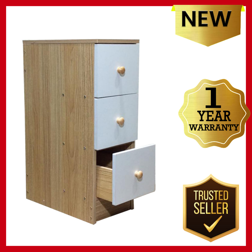 Azel 3-Drawer/ 4-Drawer Cabinet | Shopee Philippines
