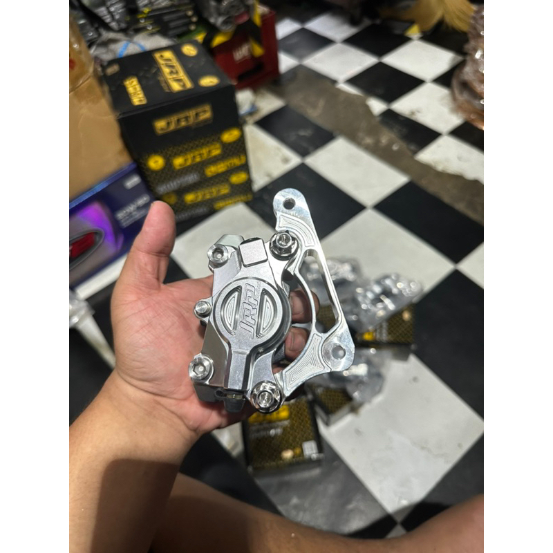 jrp forged caliper with cnc bracket(wave bracket) | Shopee Philippines