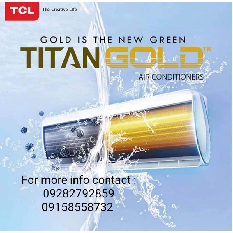 TCL 2.5HP Titan Gold Inverter Airconditioner TAC-22CSA/KEI | Shopee ...