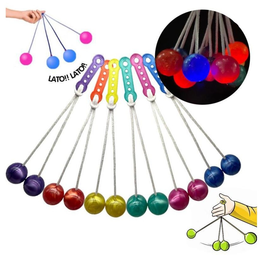 Lato lato toys with handle glow in the dark Latto Latto Toy Toy Tok Tok ...