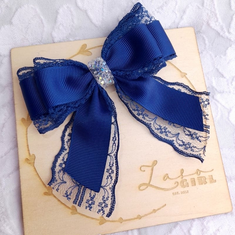 Vintage Lolita Doll Hair Bow - Laso Girl Special Grosgrain Ribbon ...