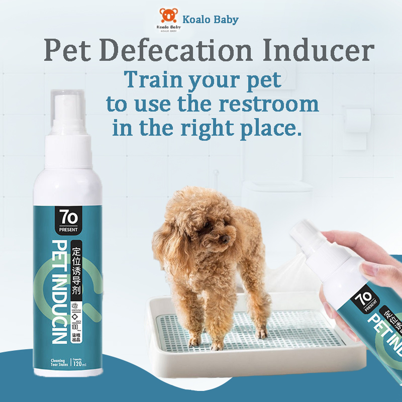 Pet Defecation Inducer Dogs Toilet Potty Spray 120ml Pet Guided Toilet ...