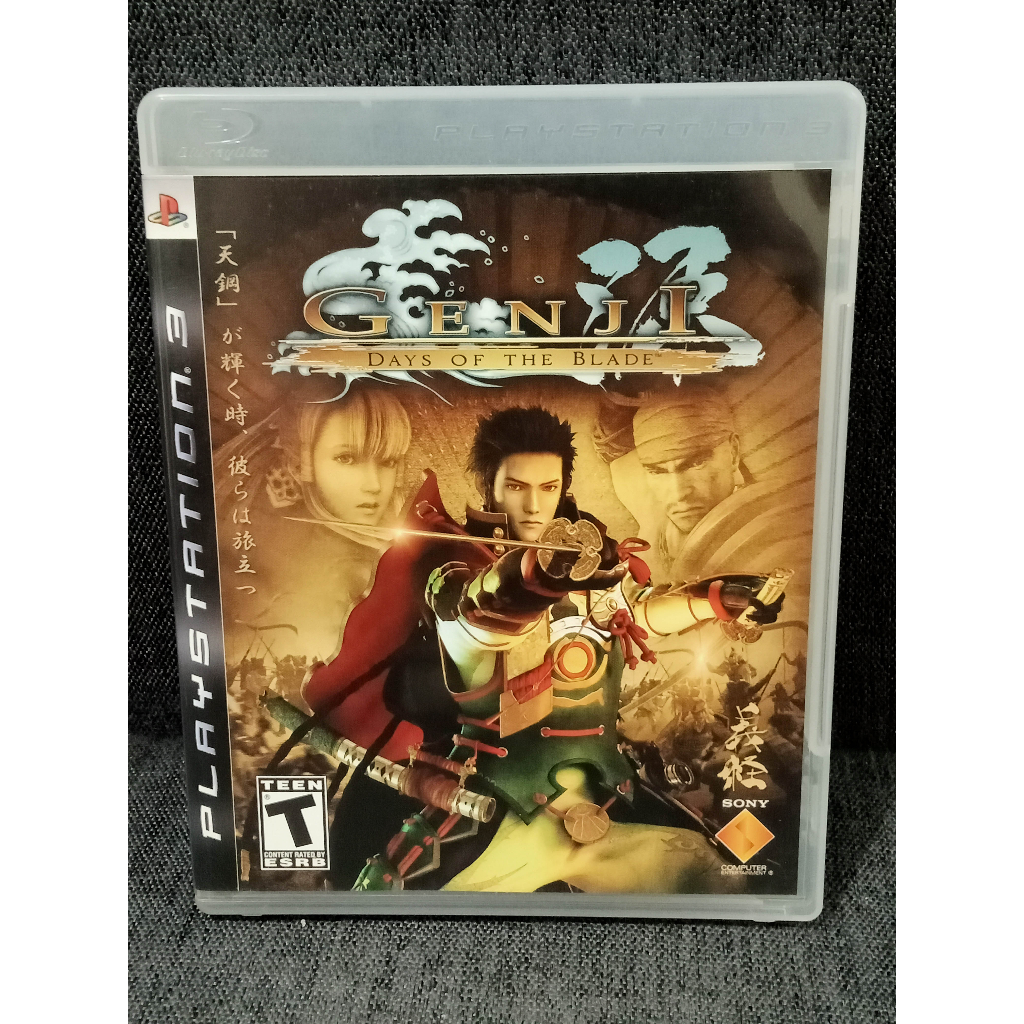 GENJI Days of the Blade Playstation 3 PS3 Game R1 (Used) | Shopee ...