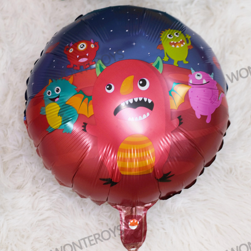Monster Balloon Alien Balloon Little Monster Virus Balloons Boy ...