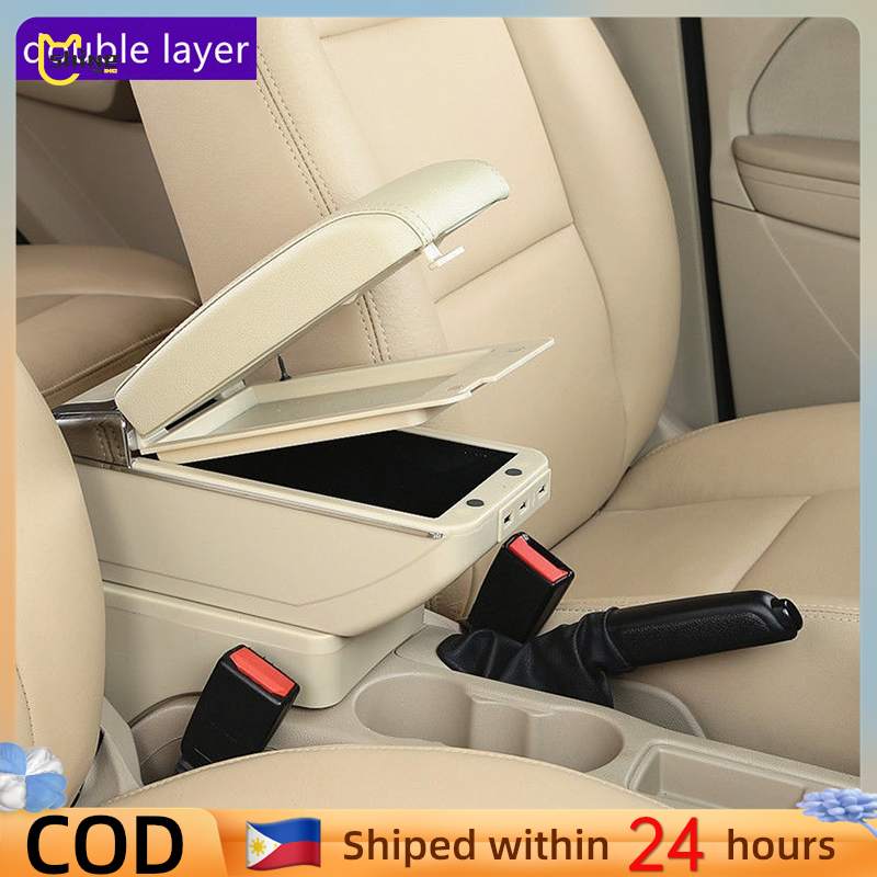 Car seat box storage box universal car seat central armrest box ...