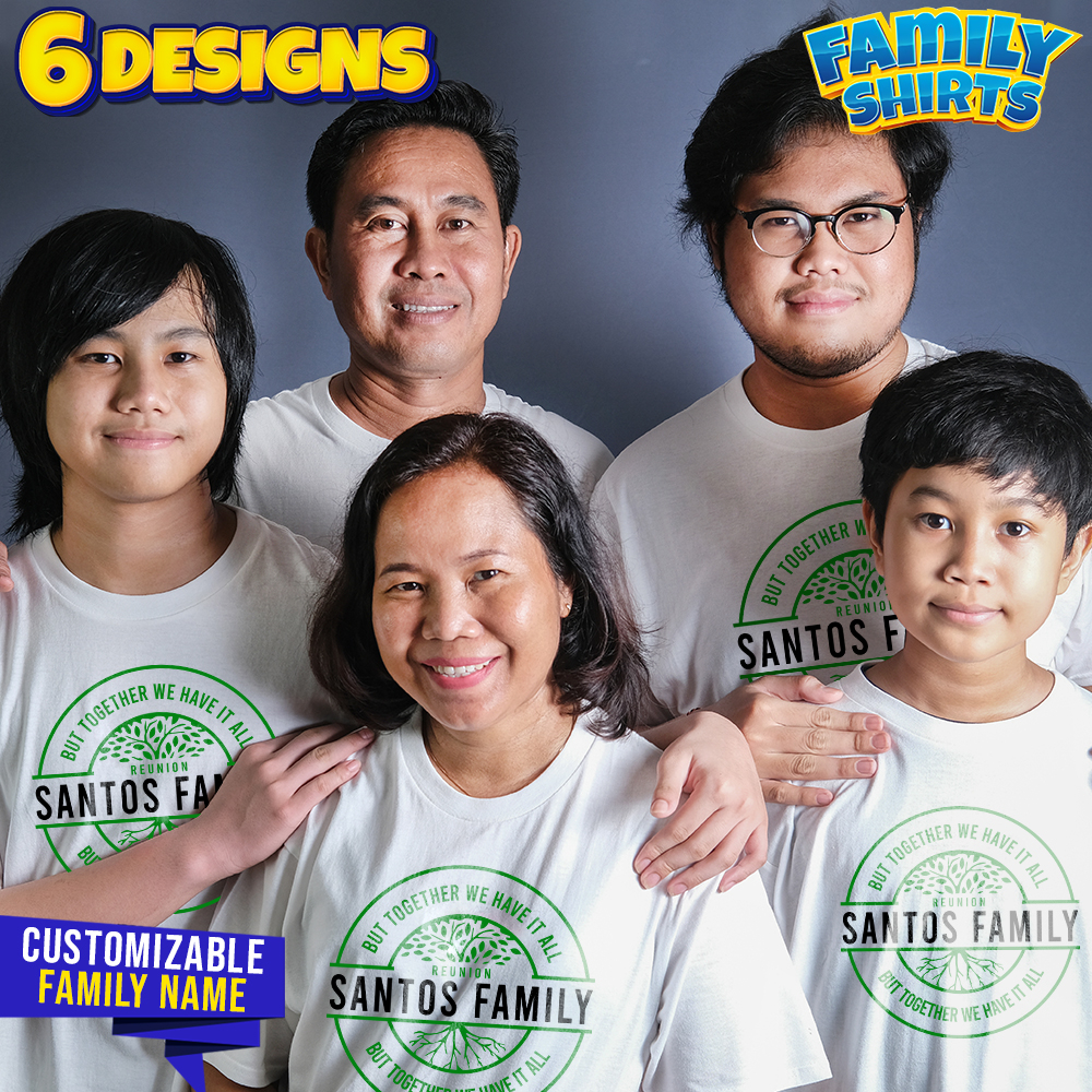 Transfer it Personalized Family Reunion T-Shirt We are family Back ...