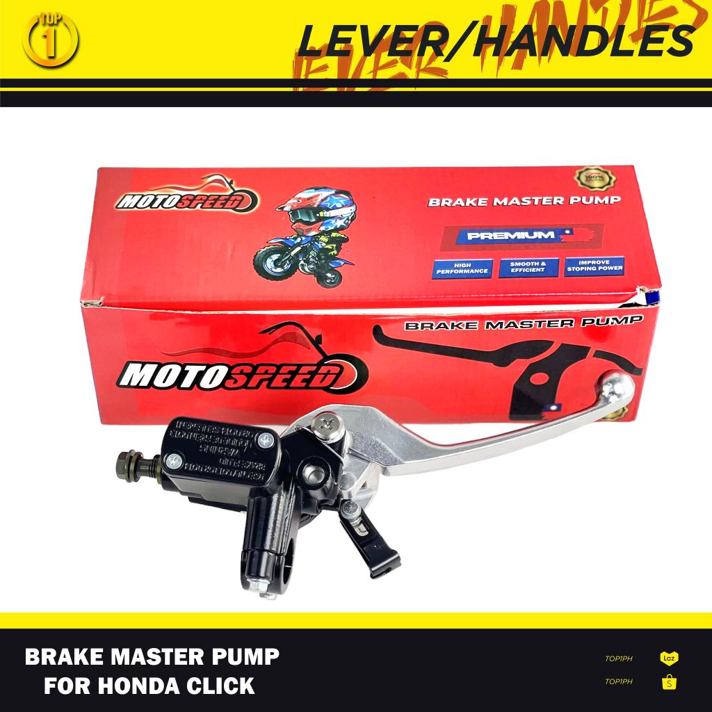 TOP1RACING Brake Master For Motorcycle For Honda Click i125/i150 Beat ...