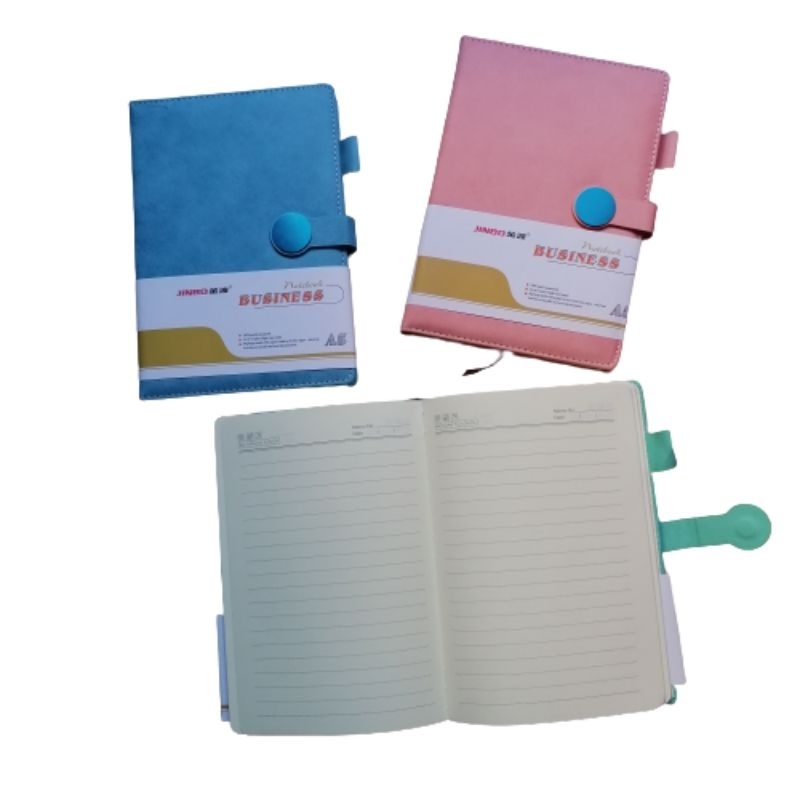 A5 Notebook Lined with Magnetic Lock. | Shopee Philippines