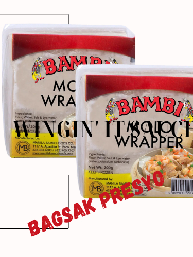 HALAL CERTIFIED!! Bambi Molo Wrapper - MEDIUM 3" x 3" - 200g RISK OF ...