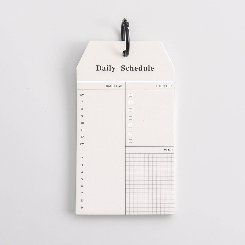 Minimalist Business Memo Pad Planner 50 Sheets (To do List & Daily ...