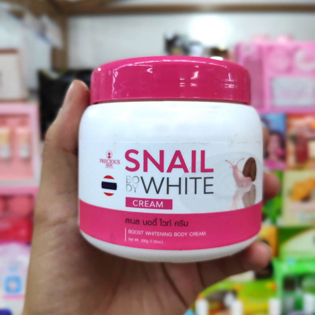 Snail White Whitening Body Cream By Precious Skin 200g ( MADE IN ...