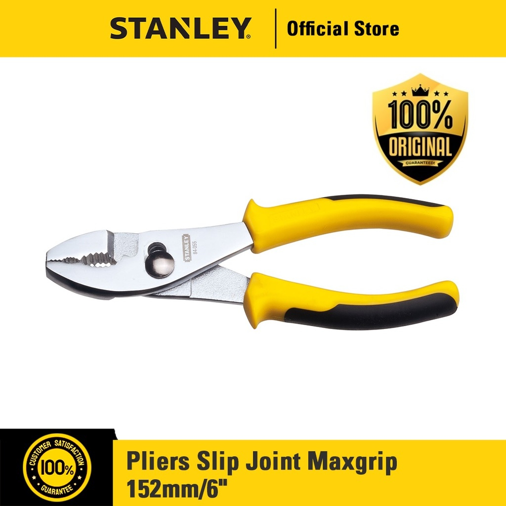 Stanley® Slip Joint Pliers Maxgrip 152mm/6" | Shopee Philippines