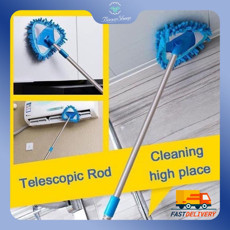 Spin mop floor mop Rotatable Cleaning Mop Triangle Mop Dust Mop spray ...