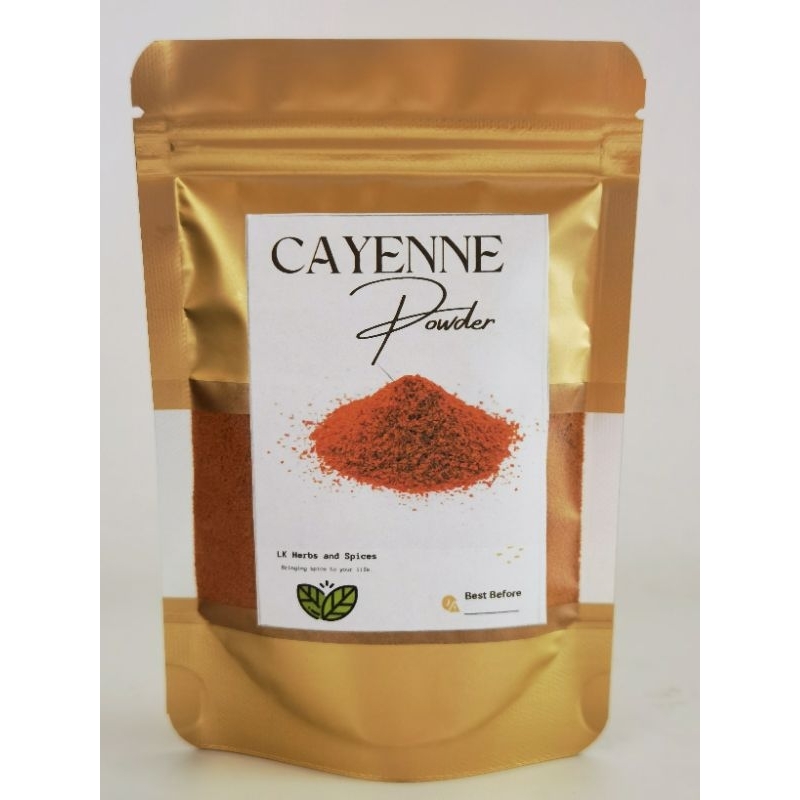 Cayenne Powder by LK Herbs and Spices (50g) | Shopee Philippines