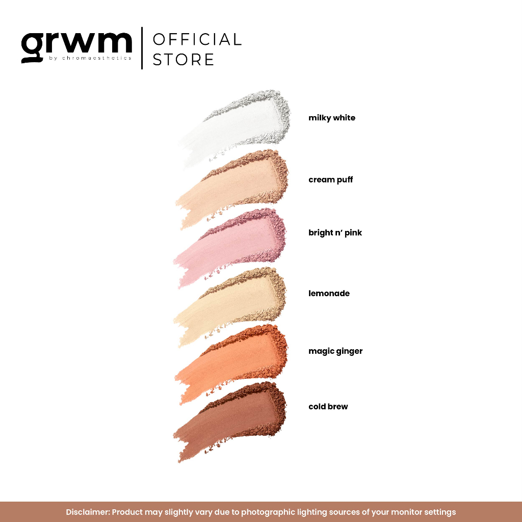 GRWM Cosmetics Powder Rush - Loose Baking and Setting Powder | Shopee ...