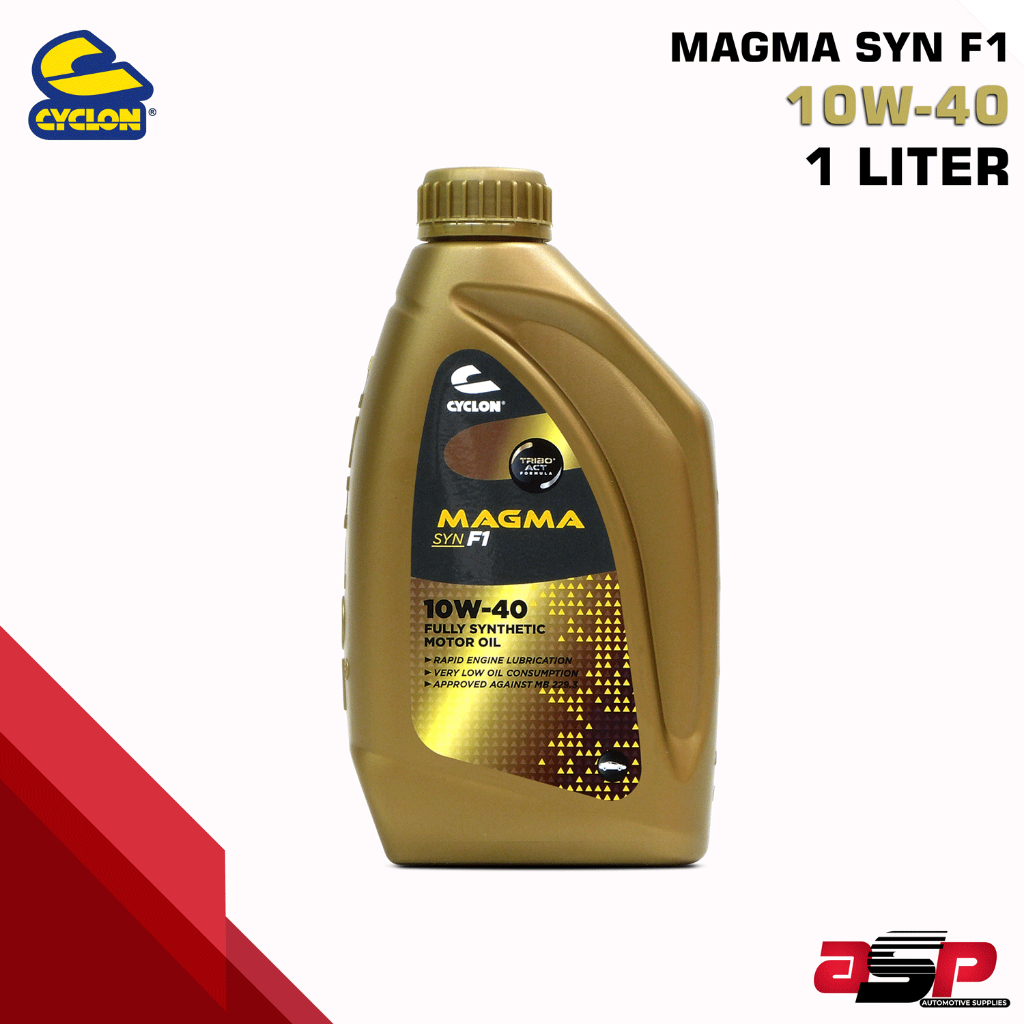 CYCLON Magma SYN F1 10W40 Fully Synthetic Gasoline and Diesel Engine ...