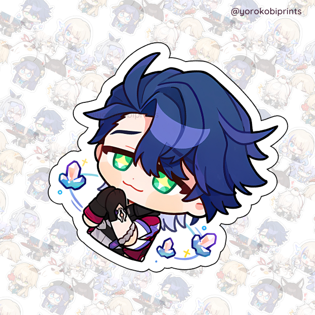 [SET3/7] Honkai: Star Rail - Blade Jing Yuan - Chibi, Emoji ...