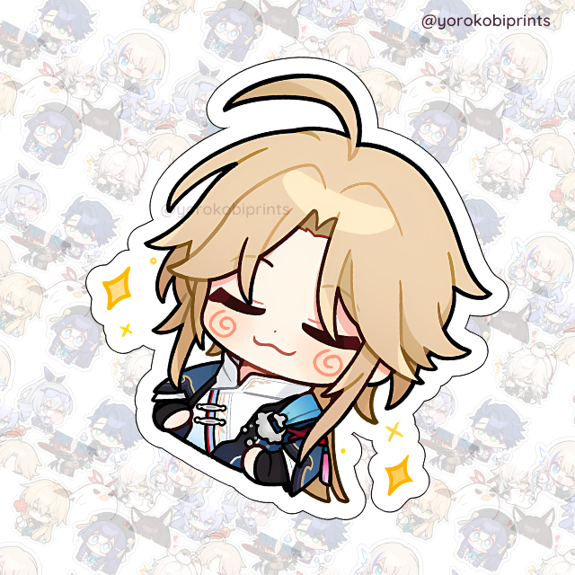 [SET3/7] Honkai: Star Rail - Blade Jing Yuan - Chibi, Emoji ...