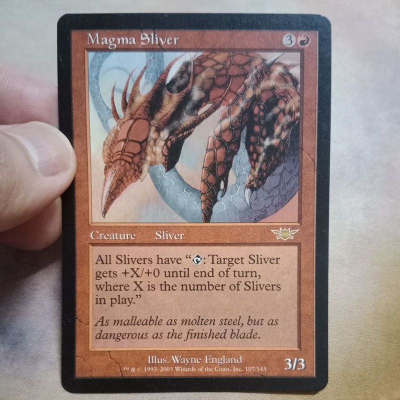 Magma Sliver (Issue: BLACK PENTEL ON EDGES) | Shopee Philippines